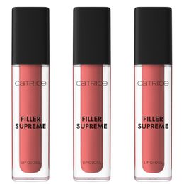 Catrice Damen Lipgloss "Filler Supreme Lip Gloss"nude, not rude, Lippen-Kosmetika