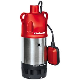 Tauchdruckpumpe Einhell, rot, Pumpen, "GC-DW 900 N", 6.000 l/h max. F&ouml;rdermenge