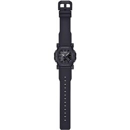 Casio G-SHOCK Herren Chronograph, schwarz, Armbanduhren, Quarzuhr, Armbanduhr, Herrenuhr, Resinarmband, automatischer Kalender
