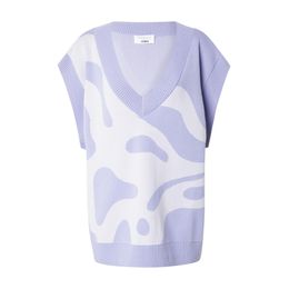 florence by mills Exclusive For About You Pullover 'Apple Cider' Damen Gr&ouml;&szlig;e M violettblau / offwhite
