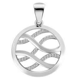 Adelia&acute;s ADELIA ́S Damen Kettenanh&auml;nger "zeitloser Schmuck Anh&auml;nger aus 925 Sterling Silber", Silber 925 (Sterlingsilber)silber, Silber 925 (Sterlingsilber),