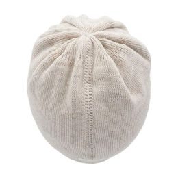 MaxiMo Baby Strickm&uuml;tze, beige, Gr. 43, Baumwolle, M&uuml;tzen, L&ouml;wen-Design: S&uuml;&szlig;er Hingucker f&uuml;r kleine Abenteurer.