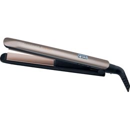 Remington Gl&auml;tteisen "Keratin Protect, S8540, Haargl&auml;tter", beige, T:8,4cm, Gl&auml;tteisen, angereichert mit Keratin & Mandel&ouml;l, 9 Temperatureinstellungen