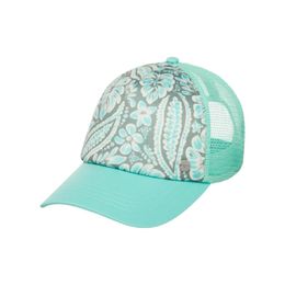 Trucker Cap Roxy "Beautiful Morning", Damen, oil gr&uuml;n wildside paisley, Kunstfaser, Caps
