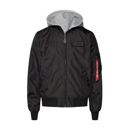 Alpha Industries Between-Season Jacket 'MA-1 TT' male size 4XL mottled grey / Black