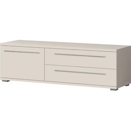 TV-Board OTTO HOME, B:150cm H:46,2cm T:45,2cm, beige, Spanplatte, Sideboards, "Piano", UV lackiert, mit Soft-Close-Funktion