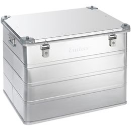 Aufbewahrungsbox Enders, B:79cm H:60cm T:58,5cm, silber, Aluminium, Outdoor, Aufbewahrungsboxen, "Vancouver L", Aluminium, BxTxH: 79x58,5x60 cm, 236