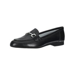 Nero Giardini Damen Slipper "Nero Giardini Slipper Nappaleder", Gr. 39schwarz, silber, Nappaleder, Schuhe