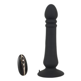 Black Velvets Anal-Stimulator "Sto&szlig;vibrator Anal thruster", schwarz, Anal-Toys
