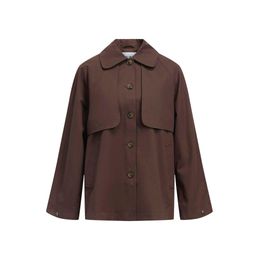 Object Jacke 'OBJPaula' Damen Gr&ouml;&szlig;e XL dunkelbraun Sommerjacke