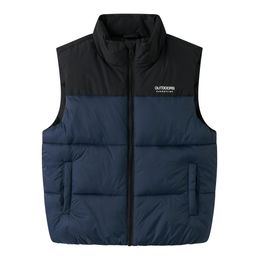 name it Weste 'NKMMOLE' Jungen Gr&ouml;&szlig;e 146 marine / schwarz