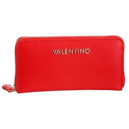 Valentino Handbags VALENTINO BAGS Damen Geldb&ouml;rse "DIVINA", rot, Lederimitat, Kleinlederwaren, Geldbeutel Portemonnaie Damenb&ouml;rse