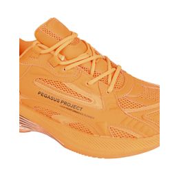 Plein Sport Herren Sneaker "Pegasus", Gr. 42, orange, Schuhe