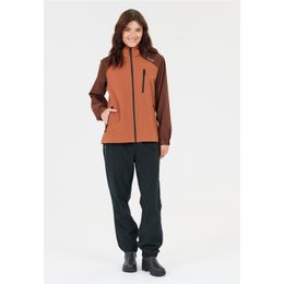WEATHER REPORT Damen Outdoorjacke "CAMELIA W-PRO15000", braun, Gr. 38, bedruckt, mehrfarbig, 94% Polyester, 6% Elasthan, Jacken, mit wasserdichter
