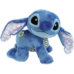 Clementoni Kinder Pl&uuml;schfigur "Disney Baby, Krabbel mit mir Stitch", blau, Pl&uuml;schfiguren, mit Sound