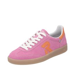 Rieker Sport Sneaker Damen Gr&ouml;&szlig;e 44 mandarine / eosin / wei&szlig;