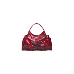 Desigual Handtasche Damen Gr&ouml;&szlig;e One Size burgunder / dunkelrot / schwarz