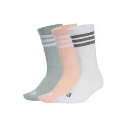 adidas Performance Sportsocken 'ESS' Damen Gr&ouml;&szlig;e 49/51 jade / ros&eacute; / wei&szlig;