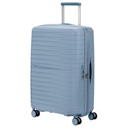 Damen Hartschalen-Trolley "FASTFORWARD, verschiedene Gr&ouml;&szlig;en und Farben", American Tourister, blau, Polypropylen, unifarben, Koffer,