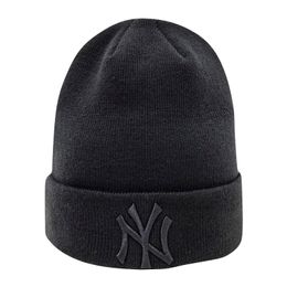New Era Damen Strickm&uuml;tze "NEW YORK YANKEES", schwarz, unifarben, Strick, Kunstfaser, M&uuml;tzen