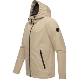 Ragwear Herren Softshelljacke "Shellwie", beige, Gr. XL, Obermaterial: 100% Polyester; Futter: 100% Polyester, Jacken, Wasserdichte Herren