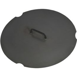 Deckel COOKKING, &Oslash;:62cm, schwarz, Stahl, Deckel, f&uuml;r Feuerschalen, &Oslash; 62 cm