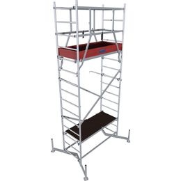 Krause Arbeitsger&uuml;st "ClimTec System", L&auml;nge x H: 400cm, grau, Ger&uuml;ste, Komplettger&uuml;st, inkl. 1 Aufstockung, Arbeitsh&ouml;he: 5 Meter