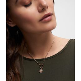 Tamaris Damen Anh&auml;nger Set "Schmuck Geschenk 2er Anh&auml;nger Bundle, Engel", Edelstahl, 1,4 gros&eacute;goldfarben, kristallwei&szlig;, kristallwei&szlig;, Edelstahl,