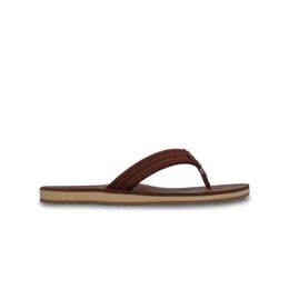 Quiksilver Herren Sandale "Carver Suede", Gr. 14braun 1, Obermaterial: 94% Wildleder/6% Textil-Nylon, Futter: 100% Wildleder, Laufsohle: 100% TPR.,