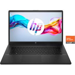 HP Notebook "17-cp AMD", 16 GB RAM 1.000 GB SSD, Ryzen 7, Windows 11 Home, schwarz, Notebooks