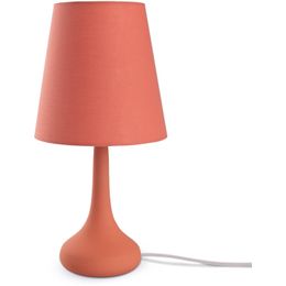 Paco Home Tischleuchte "HELA", 1, &Oslash; 18,2cm H: 36,5cm, orange, Wohnzimmer, Leuchten, LED E14 Lampe, Tischleuchte F&uuml;r Kinderzimmer u. Wohnzimmer Modern