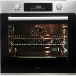 Beko Pyrolyse Backofen "BBIM12300XMPEF", B:59,4cm H:59,5cm T:56,7cm, grau, Back&ouml;fen, FlexiCrisp &ndash; Knusprige Perfektion ohne Verschieben des Blechs