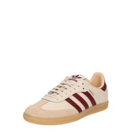 adidas originals Sneaker 'SAMBA' Jungen Gr&ouml;&szlig;e 39/39.5 camel / dunkelrot / wollwei&szlig;