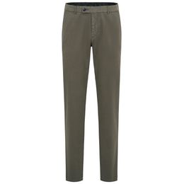Bugatti Herren Stoffhose, gr&uuml;n, Gr. 40, unifarben, 61% Baumwolle, 37% Lyocell, 2% Elasthan, Hosen, aus einem Baumwoll-Elasthan-Mix
