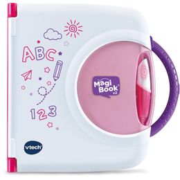 Vtech Kinder Kindercomputer "MagiBook v2, pink, Interaktives Lernbuchsystem", bunt, Kunststoff, B:24,2cm H:27,3cm T:4,6cm, Kindercomputer, mit 2