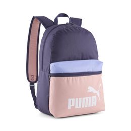 Puma Freizeitrucksack "Puma Phase Rucksack mit Colour-Blocking Erwachsene", B/H/T: 30cm x 44cm x 14cm, onesizedeep plum rosy outlook lila pink,