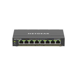 Netgear Netzwerk-Switch "8-Port Gigabit Ethernet PoE+ Plus Switch", B:16,5cm H:8,5cm T:26cmohne farbbezeichnung, Netzwerk-Switches