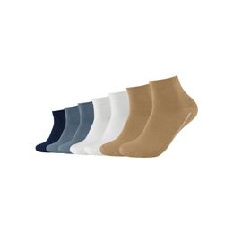 Camano Herren Kurzsocken "ca-soft", Gr. 35, braun, Baumwollmischung, unifarben, Socken, mit hohem Baumwollanteil