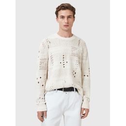 AllSaints Pullover 'HARVEY' Herren Gr&ouml;&szlig;e M wei&szlig;