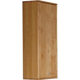 H&auml;ngeschrank Wiemann, T:30cm, braun, Holz teilmassiv, Schlafzimmer, Schr&auml;nke, "Lausanne, Wandschrank, Wandregal, teilmassiv Erle", Front aus