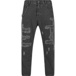 2Y STUDIOS Damen Bequeme Jeans "2Y Studios Herren 2Y Boyfriend Fit Jeans"schwarz, Gr. 31, unifarben, 97% Baumwolle, 3% Elasthan, Jeans