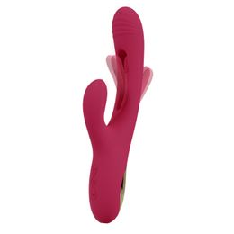 Sweet Smile Vibrator "Rabbitvibrator Rabbit Vibrator with G-Spot Stimulation", rot, Vibratoren