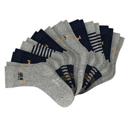 Schiesser Socks boy Grey size 27-30