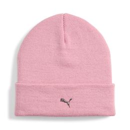 Puma Herren Beanie "METAL CAT HIGH CROWN BEANIE"poised pink, unifarben, M&uuml;tzen, pflegeleicht, komfortables Tragegef&uuml;hl