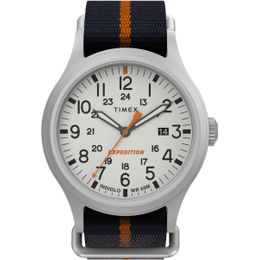 Timex Damen Quarzuhr "SIERRA", blau, Armbanduhren, Armbanduhr, Herrenuhr, Datum, Leuchtzeiger, Mineralglas, analog