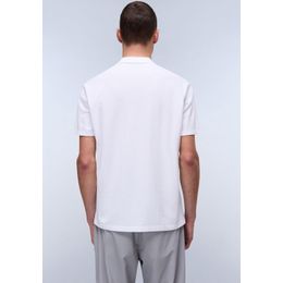 Napapijri Herren Poloshirt "EALIS SS SUM", wei&szlig;, Gr. XXXL, Jersey, Obermaterial: 100% Baumwolle, Shirts, mit Polokragen, Kurzarm-Design, aus