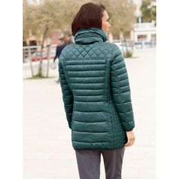 Casual Looks Damen Steppjacke, blau, Gr. 40, unifarben, 100% Polyamid, Jacken