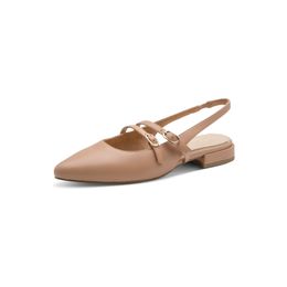 Marco Tozzi Ballerina Damen Gr&ouml;&szlig;e 42 mokka