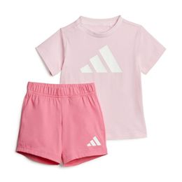 adidas Sportswear Trainingsanzug 'BL 160' Jungen Gr&ouml;&szlig;e 74 rosa / himbeer / wei&szlig;
