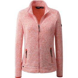 DEPROC Active Damen Strickfleecejacke "KIRKVALE X WOMEN", orange, Gr. 44, 100% Polyester, Jacken, auch in Gro&szlig;en Gr&ouml;&szlig;en erh&auml;ltlich